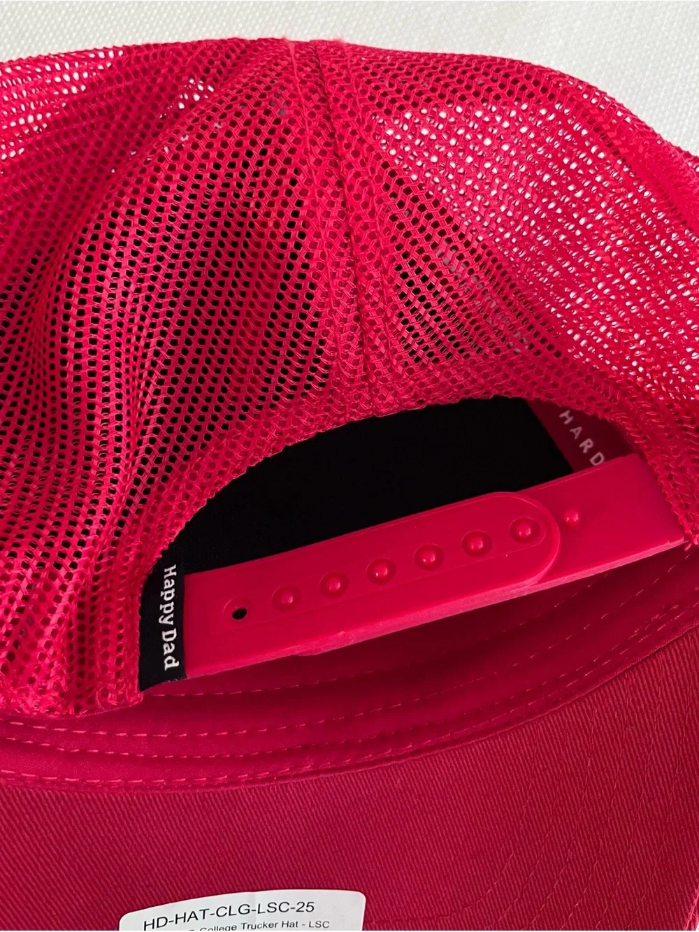 happy dad | Accessories | Happy Dad Red Trucker Hat Nwt | Poshmark